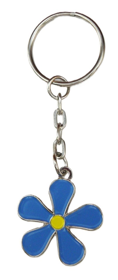 Forget Me Not Key Ring Keyring Forgetmenot Masonic freemason | eBay UK