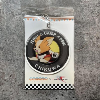 Yuru Camp x FSW Fuji Speedway Collaboration Keychain Chikuwa ver | eBay