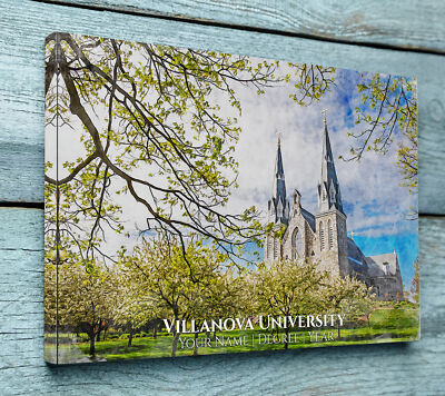 Villanova University watercolor. Graduation gift, Villanova University ...