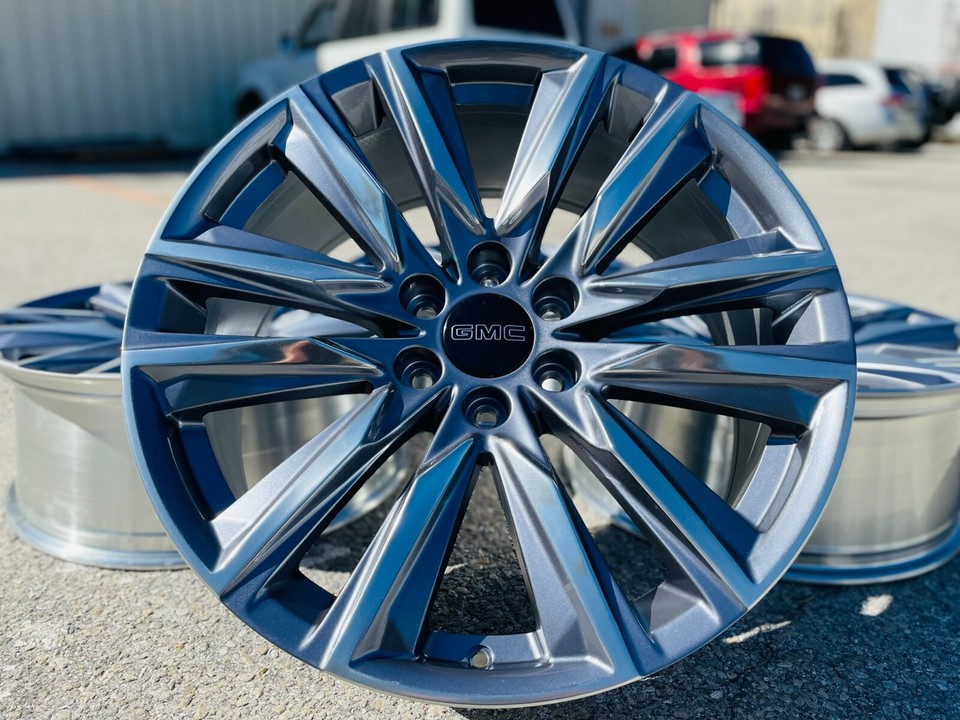 22 Chevy Silverado Tahoe Rims Wheels 2021 2022 2023 2024 GMC Sierra ...