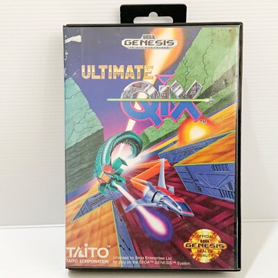 Ultimate Qix + Box & Manual - Sega Genesis - Tested & Working - Free ...