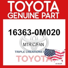 Genuine Toyota 163630t020 Various Models Motor Cooling Fan 16363-0t020 ...
