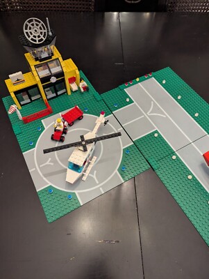 Vintage LEGO Town: Airport # 6392, Original Bricks, Box, Instructions ...