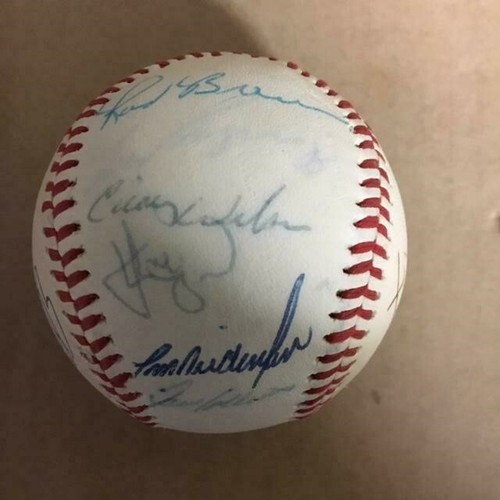 1990 St Louis Cardinals Logo Team Signed Baseball(22 Sigs)Terry ...