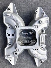 383 400 Six Pack Intake Manifold 3x2 Dodge Chrysler MOPAR Edelbrock ...
