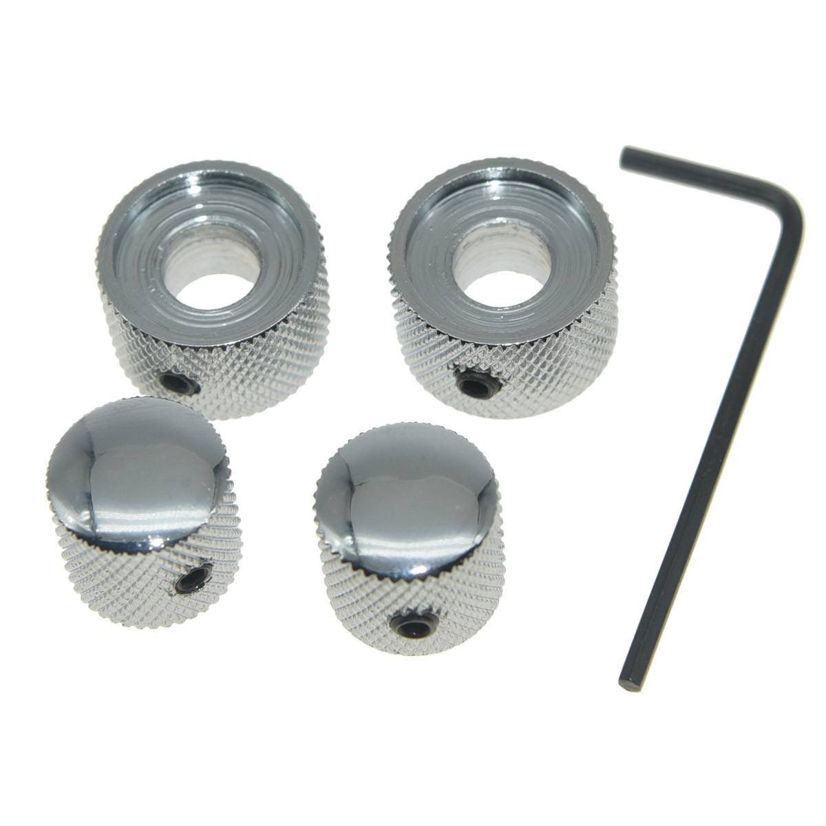 KAISH 2x Dual Concentric Stacked Control Knobs for Electric Guitar Bass ...