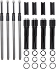 SS CYCLE Quickee Pushrod Kit With Gloss Black Covers - M8 930-0137 | eBay