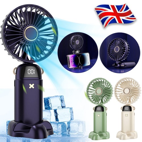 Portable Hand-held Fan Mini Folding Desk Fan Cooler Cooling USB ...