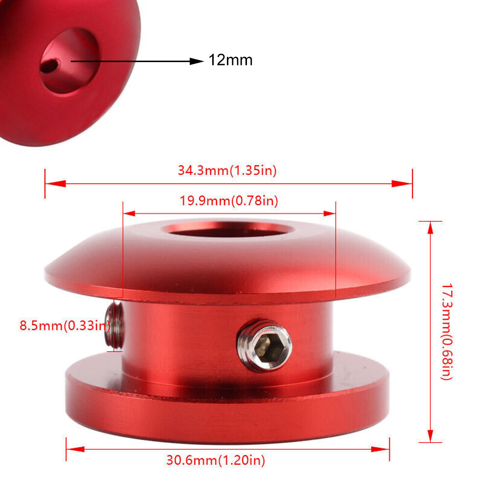 12MM Shift Knob Boot Retainer Adapter Limiter For Manual Gear Head ...
