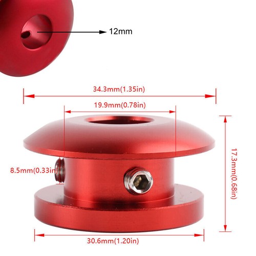 12MM Shift Knob Boot Retainer Adapter Limiter For Manual Gear Head ...