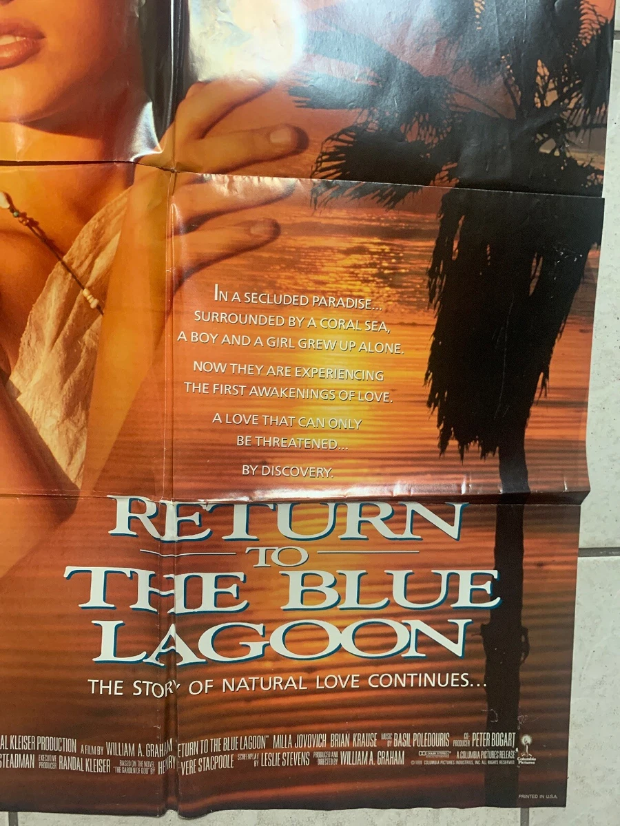 Return To The Blue Lagoon Poster