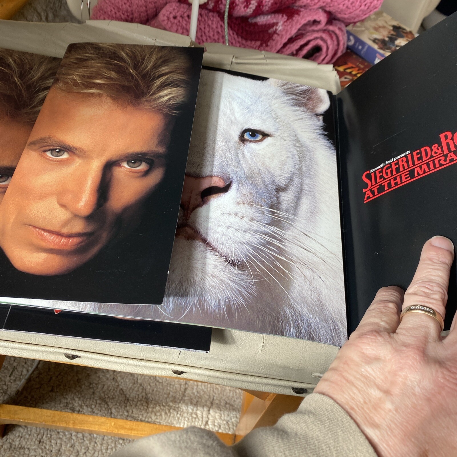 3 - SIEGFRIED AND ROY AT THE MIRAGE SOUVENIR PROGRAM LAS VEGAS MAGIC ...