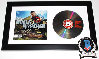 UNCLE KRACKER SIGNED FRAMED 'NO STRANGER TO SHAME' CD COVER BOOKLET ...