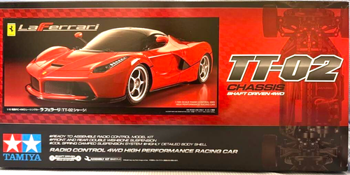 TAMIYA 1/10 RC La Ferrari / La Ferrari TT-02 Chassis | eBay