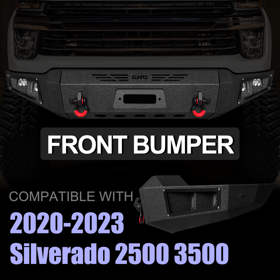 For 2020-2023 Chevrolet Silverado 2500/3500HD Front bumper w/Long or ...