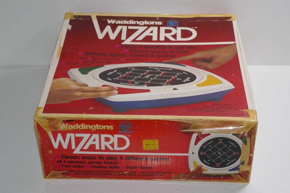 Waddingtons 1979 Wizard Electronic Game w/Box | eBay