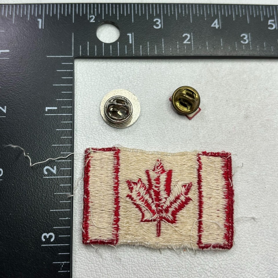 Vintage 1986 WORLD EXPOSITION & TINY CANADA FLAG Pinback Pin + Canada Patch 47D9 | eBay