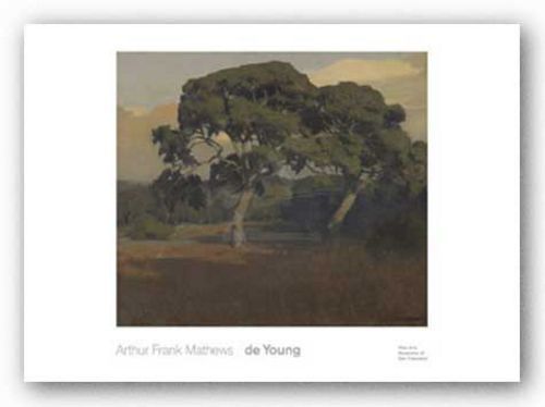 The Oaks Arthur Frank Mathews Art Print 20x22 | eBay
