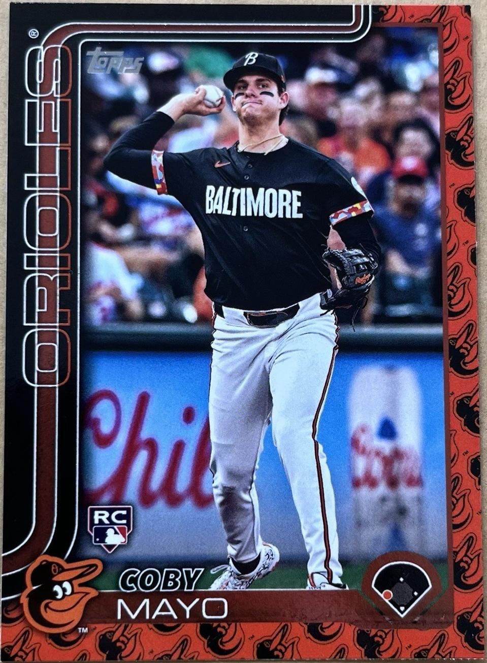 2025 Topps Series 1 - Coby Mayo #20 Team Color (RC) for sale online | eBay