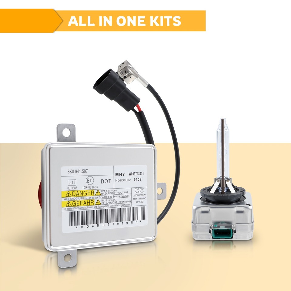 Xenon Headlight Ballast HID Control Unit Module For 2009-17 Audi A3 A4 ...