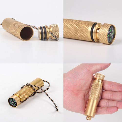 Match Case Camping Match Jar Metal Match Carrying Box Survival Match ...