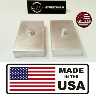 StreetRays 99-22 Ford F250 1" Rear Lift Blocks SuperDuty Kit 2WD & 4WD ...