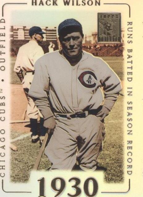 2002 Topps Tribute - Hack Wilson #30 for sale online | eBay