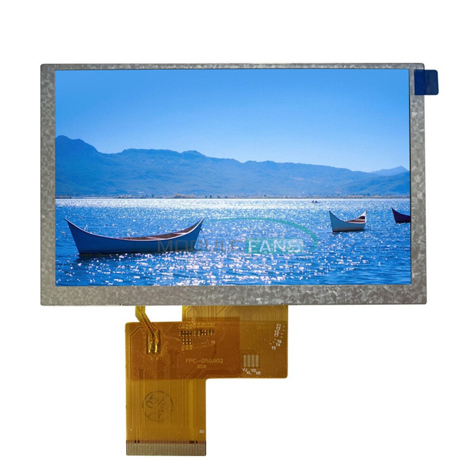 5.0" TFT LCD Color Screen IPS Display 800x480 60hz Full View RGB ...