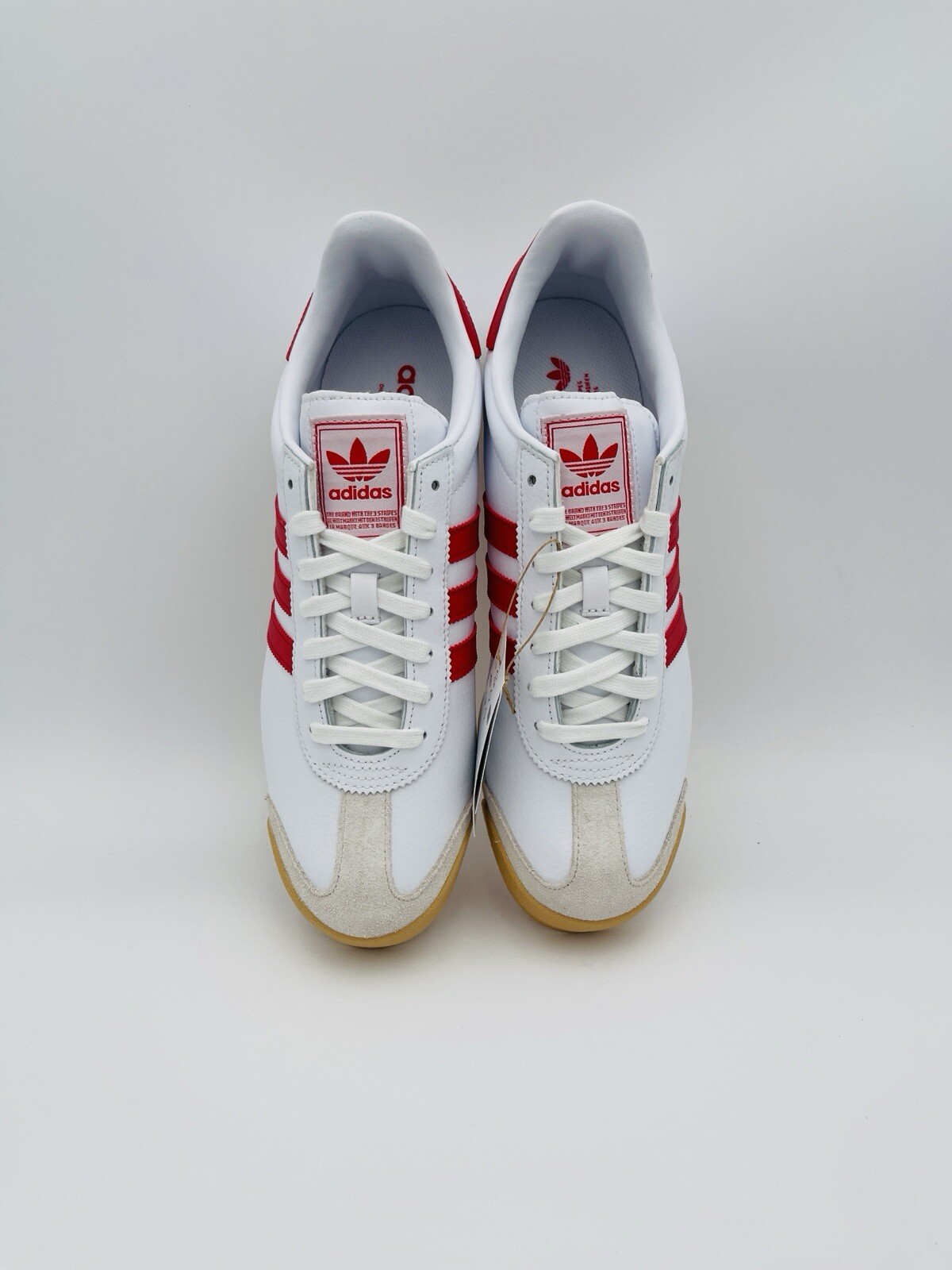 Adidas Samoa Sneakers Original Shoes Cloud White/Better Scarlet JH9079 ...