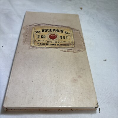 THE BOCEPHUS BOX: THE HANK WILLIAMS JR. COLLECTION 1979-1999 3 CD Set ...