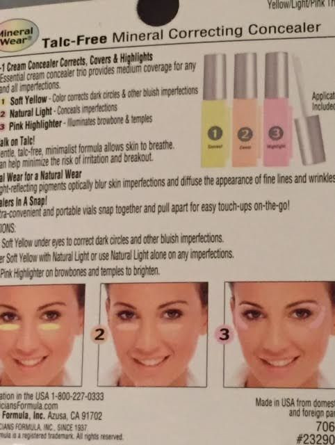 Physicians Formula Mineral Wear Talc-Free Correcting Concealer (7060 or ...