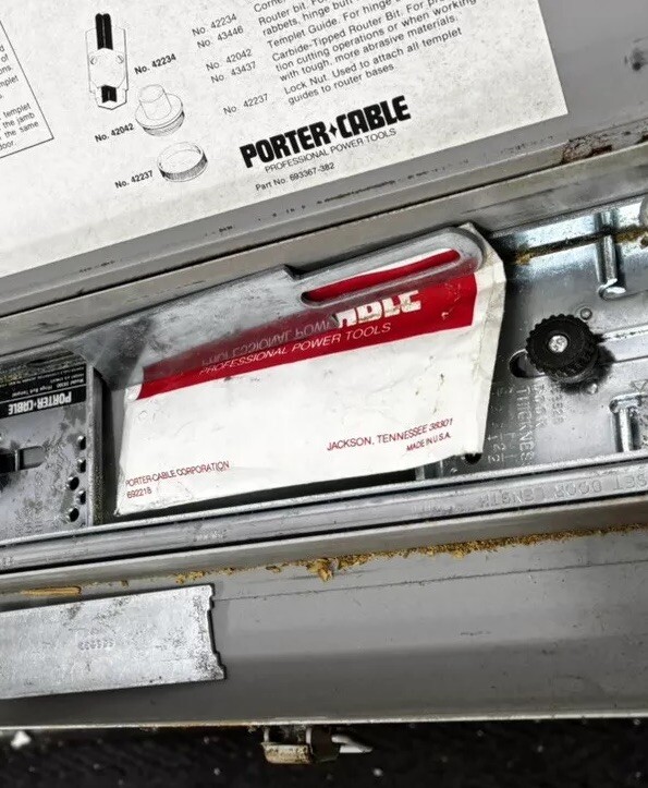 Porter cable hinge butt template Kit 59380 | eBay