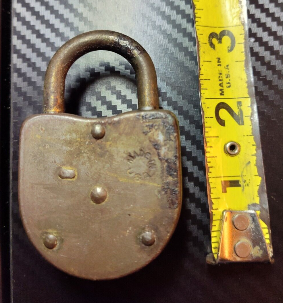 Antique Vintage Slaymaker Combination Lock Padlock | eBay