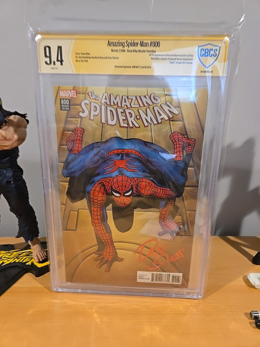 AMAZING SPIDERMAN 800 1:500 VARNT CBCS 9.4 SIGNED DAN SLOTT | eBay