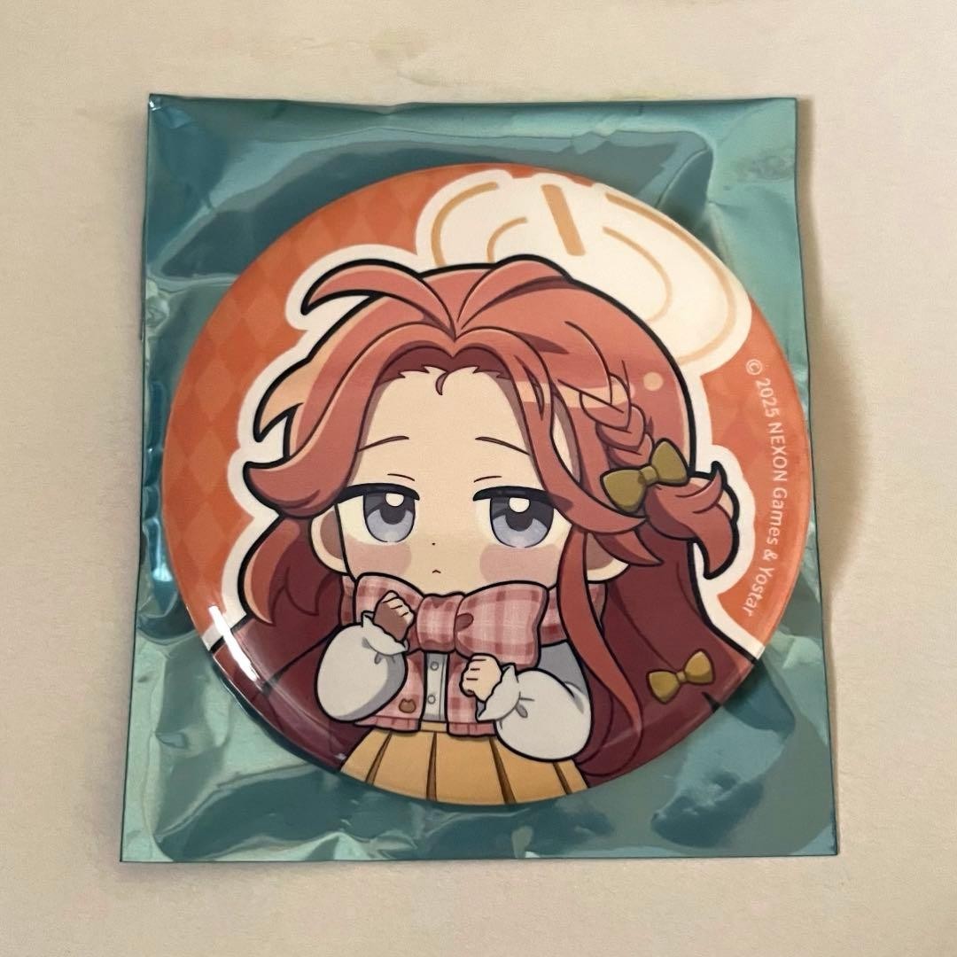 Blue Archive Hanaoka Yuzu Can Badge Smile Base Cafe Autumn Clothes | eBay