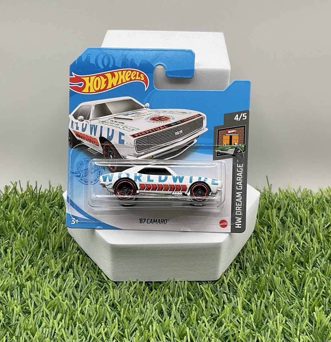 Hot Wheels '87 Camaro Worldwide 4/5 Dream Garage Short Card Hot Wheels '87 Camaro Worldwide 4/5 Dream Garage Short Card