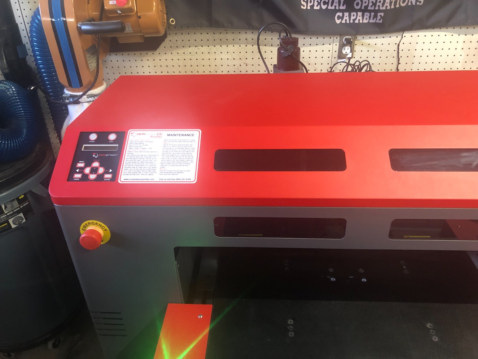 Compress LED iUV-600s flatbed UV printer | eBay