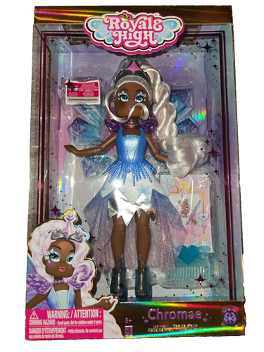 Royale High Chromae the Ice Fairy 9" Doll w/ Wings Virtual Code |BRAND ...