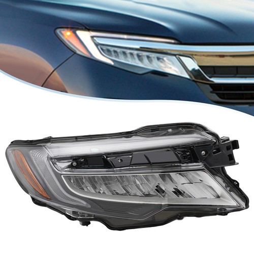 Right Side Fit For 2019-2022 Honda Pilot Headlight W/ LED Daytime ...