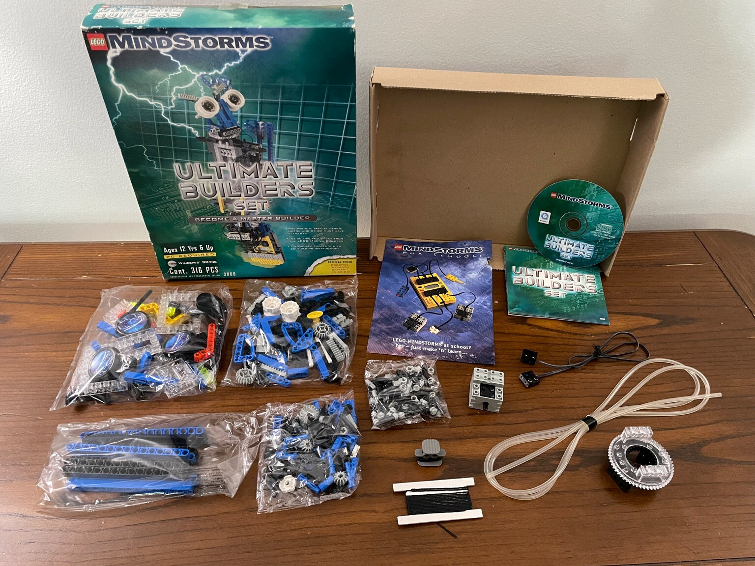 LEGO Mindstorms Ultimate Builders Set 3800 SEALED BAGS OPEN BOX 42884038007 | eBay