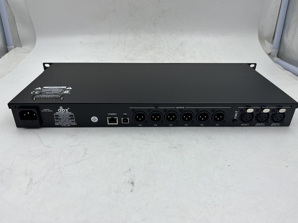 VENU360 DBX DriveRack Venue 360 3x6 Loudspeaker Management System ...