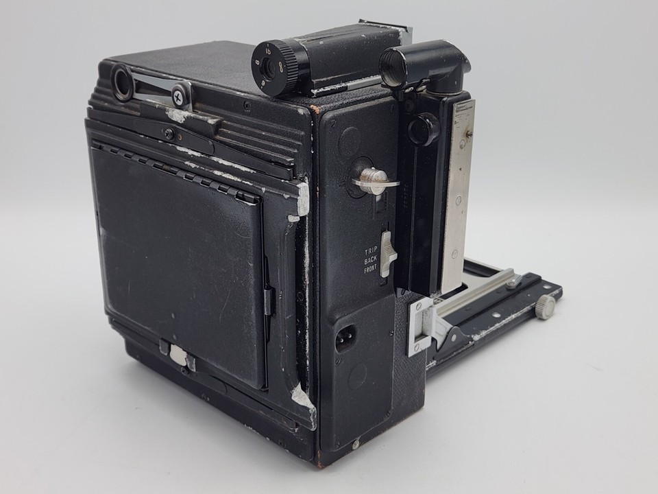 Graflex Speed Graphic 4x5 Large Format Press Camera Optar 135mm F4.7 ...