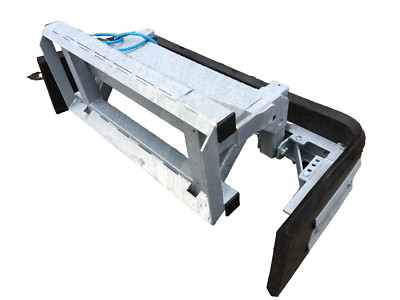 NEW GALVANISED HEAVY DUTY BOBCAT YARD MUCK SCRAPER FOR SKIDSTEER | eBay UK