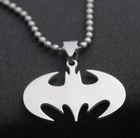 Hip Hop Fashion Stainless Steel Bat Batman Necklace Charms Pendant Punk ...