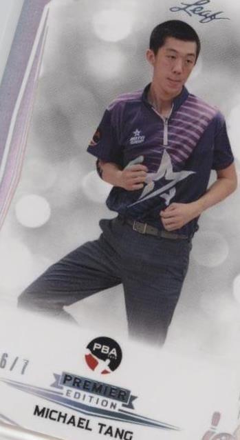 2023 Leaf PBA Premier Edition - Michael Tang #B-35 Holo Silver Foil /7 ...