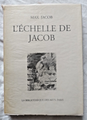L' échelle de Jacob par Max Jacob ed Bibliothèque des Arts | eBay