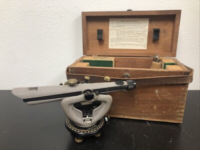 Vintage Berger Engineering Instruments Surveying Transit Scope 200A ...