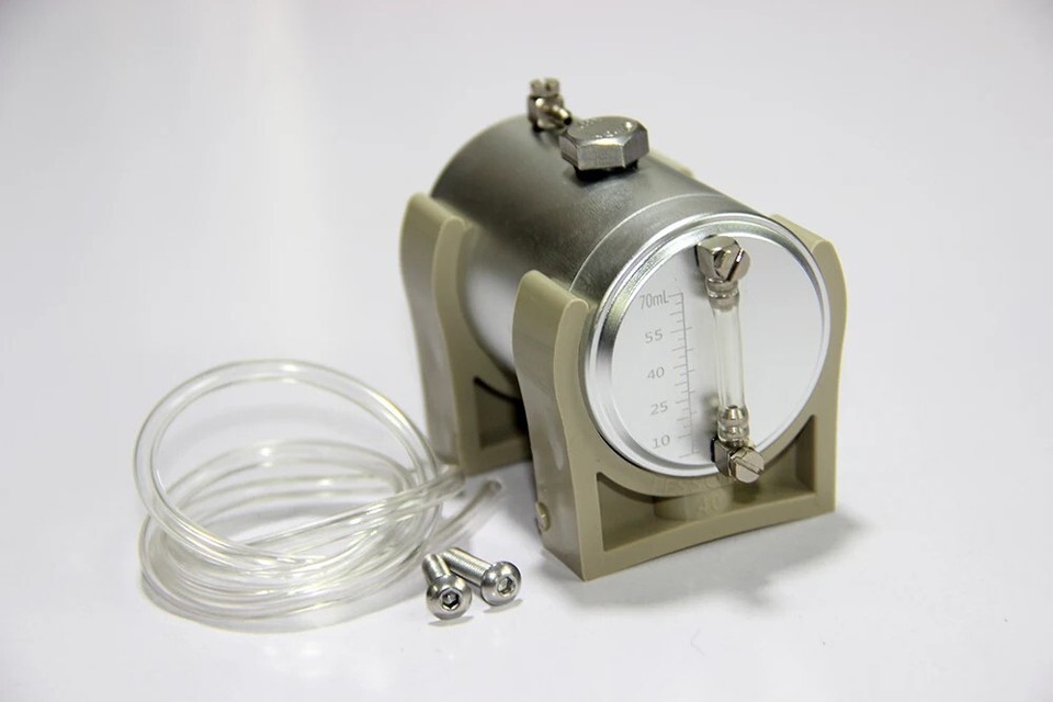 70ml Mini Fuel Tank Metal CNC with Oil Quantity Display For Gasoline ...
