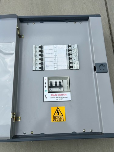 MEM Memshield Distribution Board Box Fuse Consumer Unit 4 Way 3 Three ...