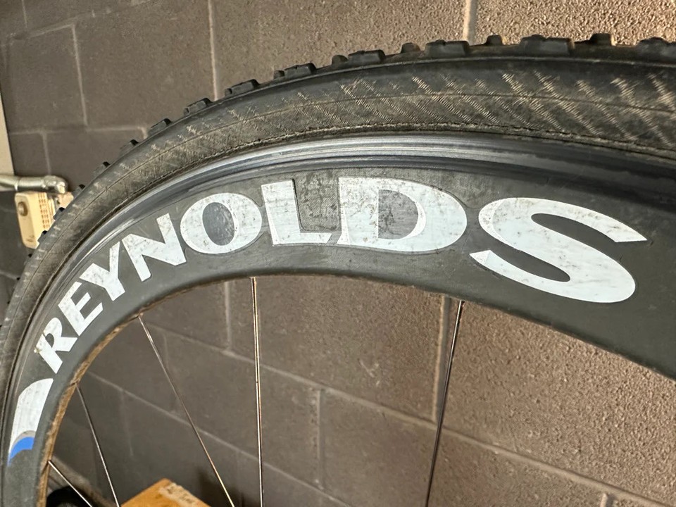 Reynolds DV46 Cross Carbon 700c Tubular Front Wheel | eBay
